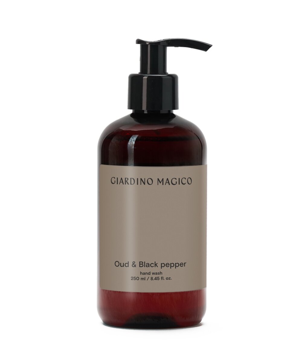 Жидкое мыло для рук GIARDINO MAGICO Oud & Black pepper (250 мл)