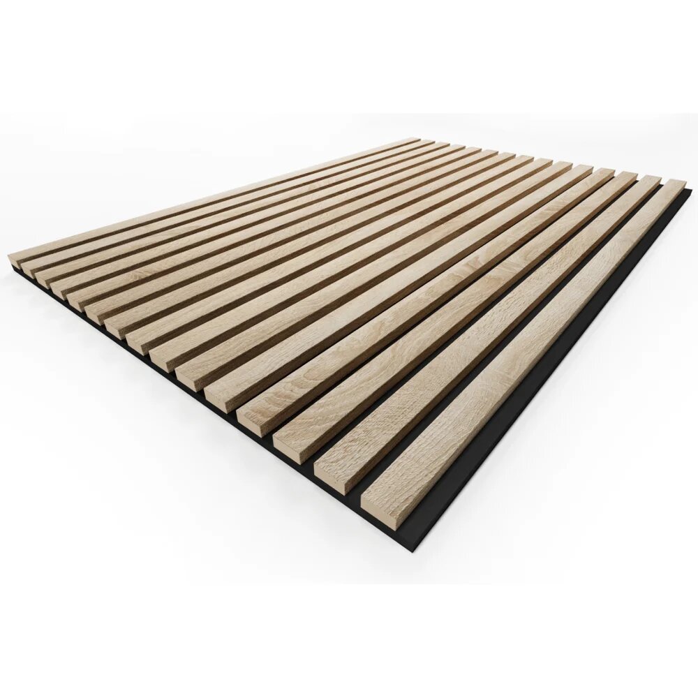 Панель стеновая акустическая STELLA МДФ Trend Standart Дуб Сонома 900x600x21 мм, уп.1шт ЦБ-00015433