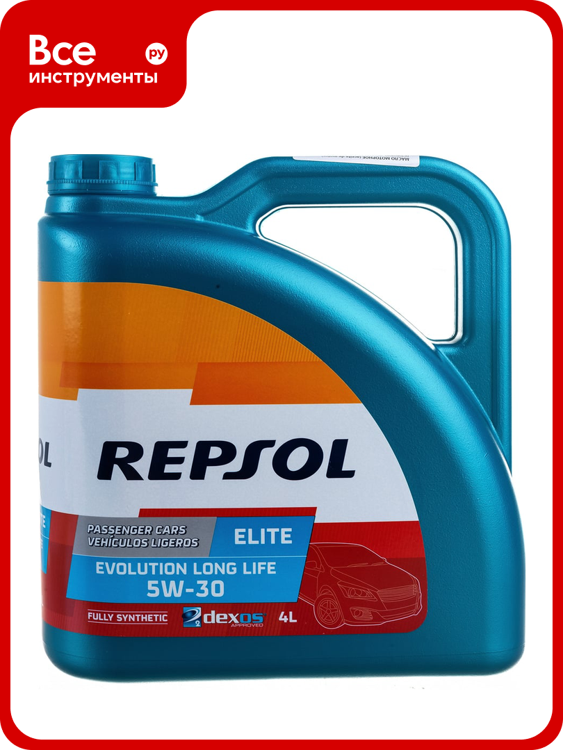 Моторное масло REPSOL ELITE EVOLUTION LONG LIFE 5W30 4L 6397/R 6397R