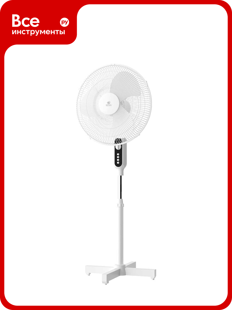 Вентилятор бытовой осевой Royal Clima RSF-1602M-WT