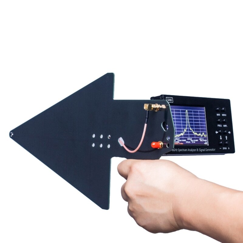 Широкополосная антенна HT6 50 Ом 0,6-10 ГГц Направленная СШП Антенна Плата Направленной Антенны Подходит для анализа спектра