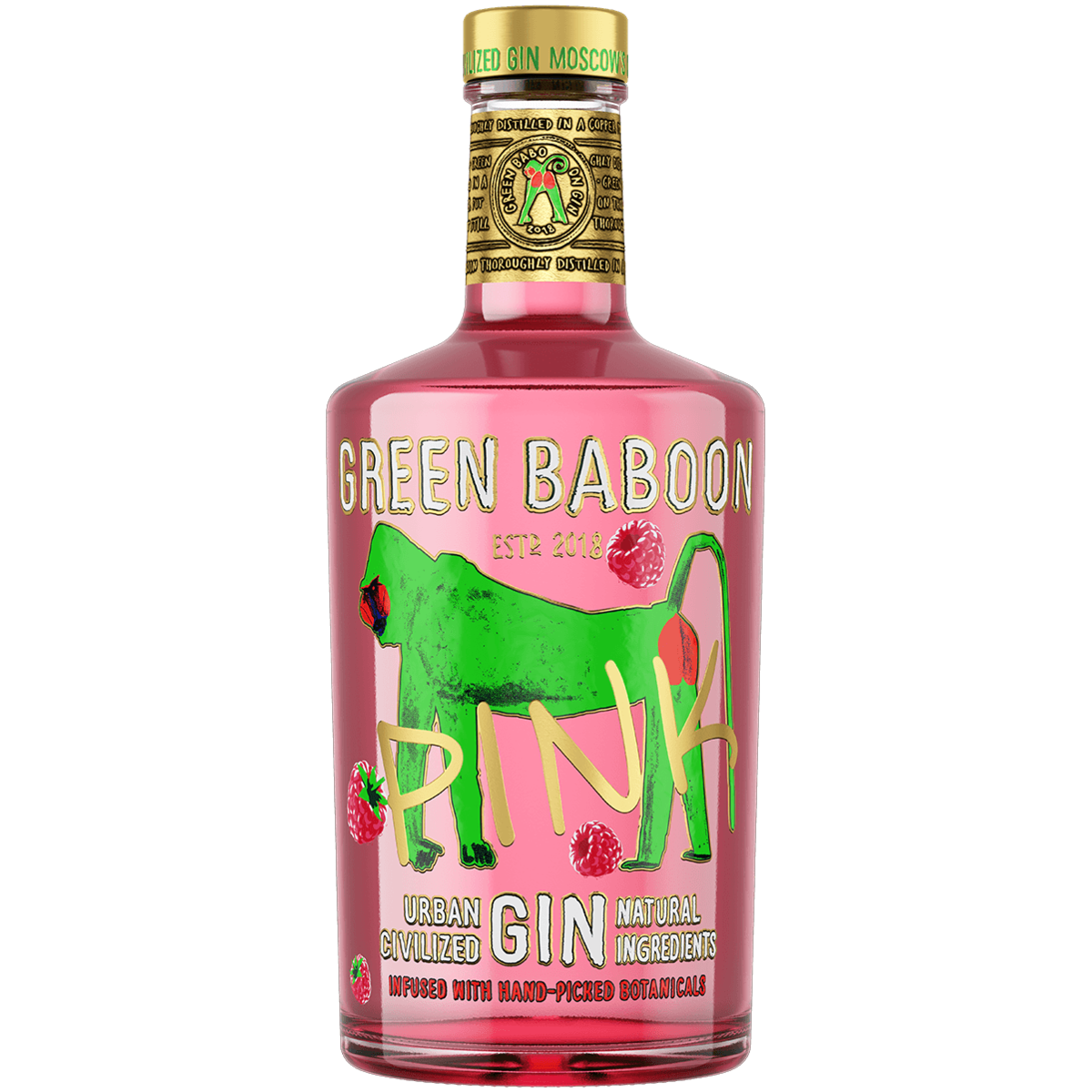 Джин Green Baboon Pink 0,5 л