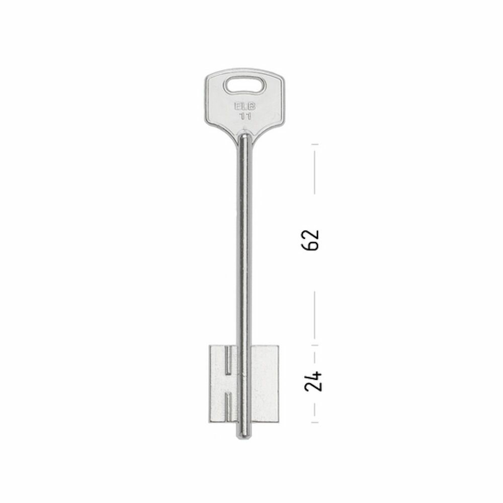 Ключ флажковый 215/2 эльбор 11(116*22*24,1мм)(4,9мм) 2 шт.