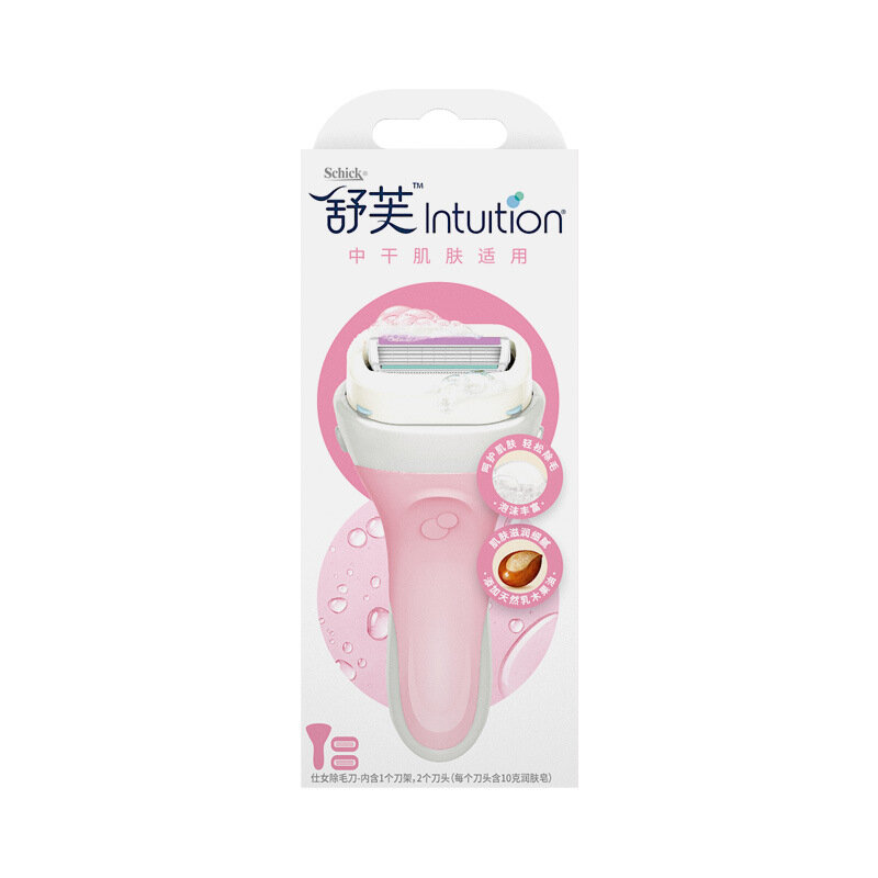 Большой нож для бритья Schick Shufu, специальный нож для удаления волос для женщин, ручное устройство для бритья подмышек, удаление волос на большой площади
