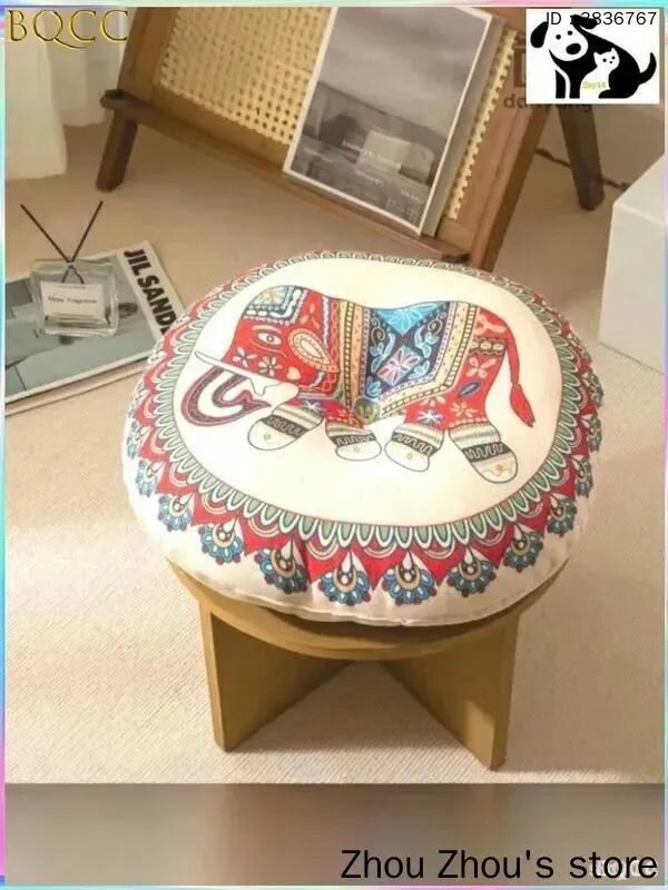 Медитативный коврик из хлопка для йоги и релаксации