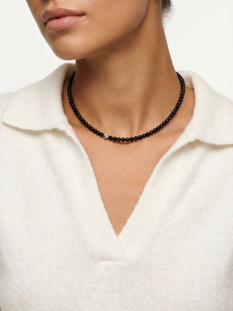 Колье, оникс