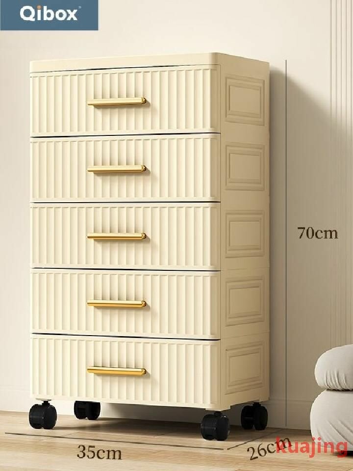 Комод, 5 ящ, 35х26x70 см