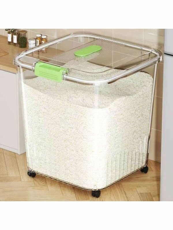 Кадка для риса, Полипропилен, 27 л, диаметр 31 см