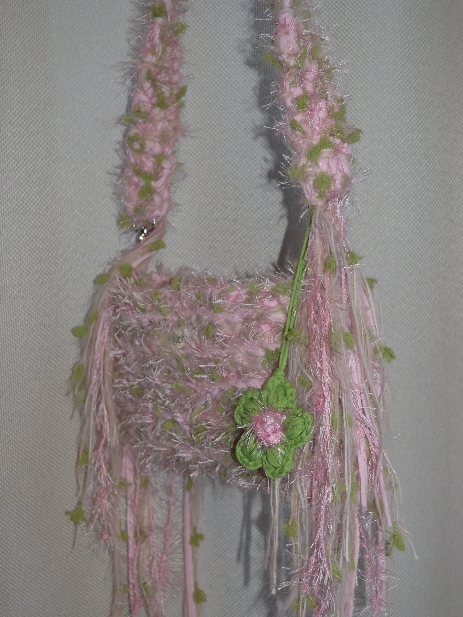 Сумка багет  "травка", anitochka.shop, Raspberry Matcha