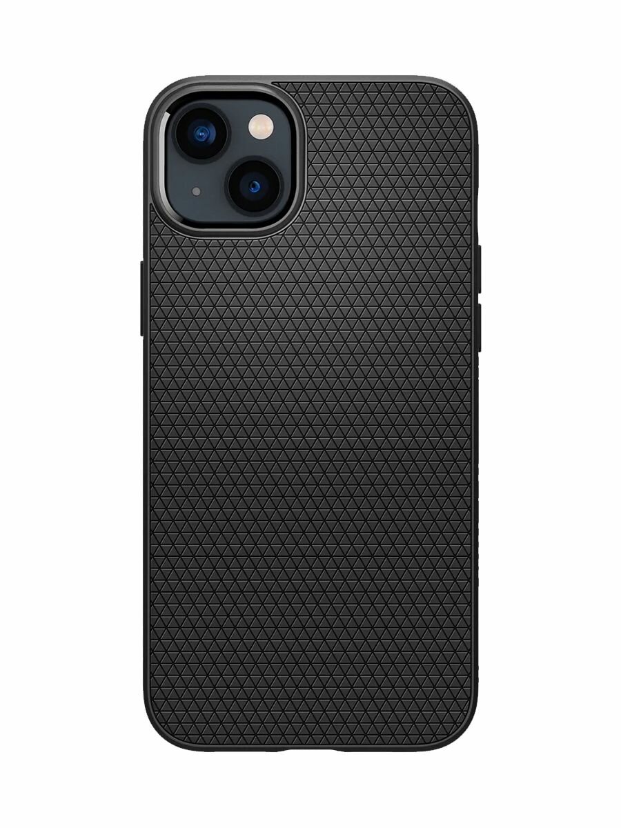 Spigen тонкий чехол для iPhone 14 Plus / Чехол для Айфон 14 Плюс / Liquid Air (черный) ACS04891