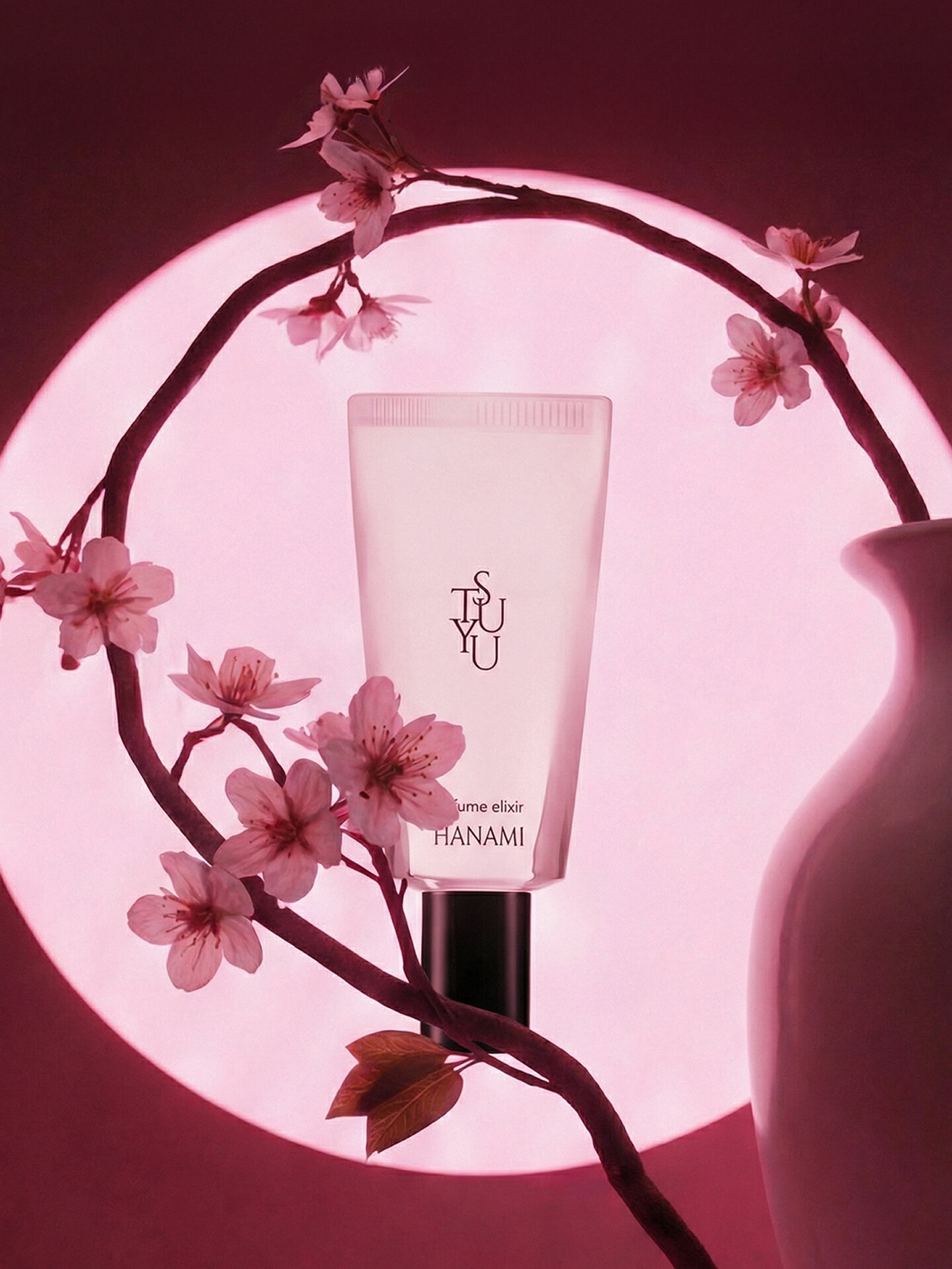 Парфюмированный эликсир для тела с натуральными маслами TSUYU Hanami 10 мл