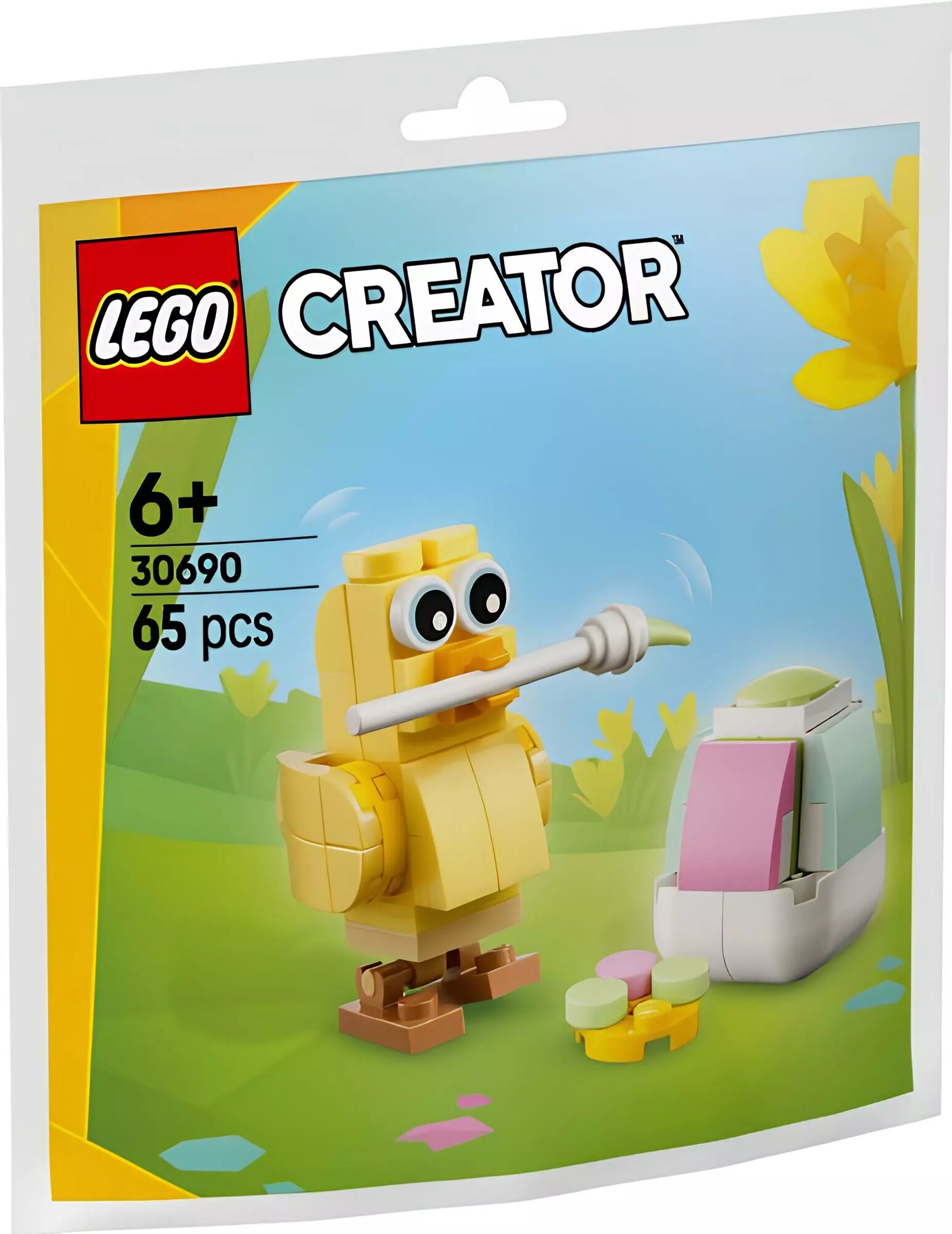 Конструктор LEGO Creator 30690 Забавная раскраска пасхальных яиц ( бумажный полибег )