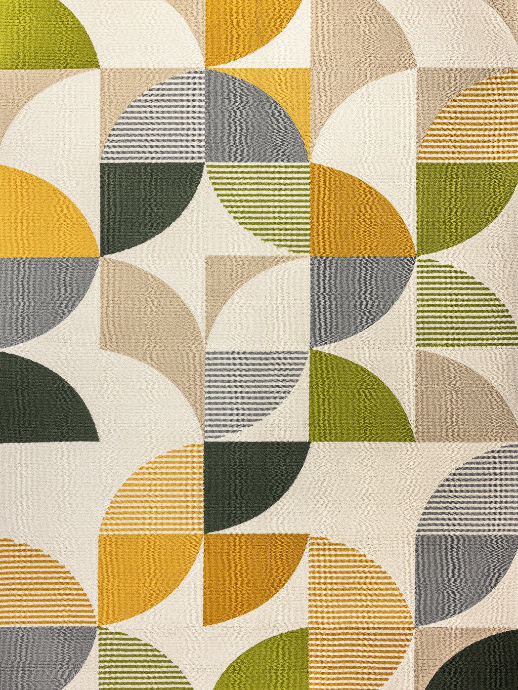 Ковер 160х230см, дизайнерский, подходит для улицы, Ottil Citrus