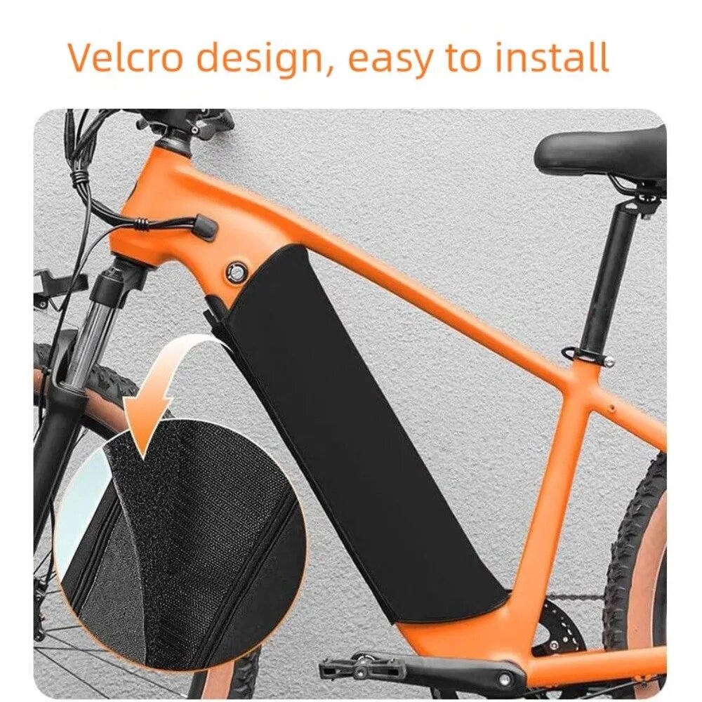 Водонепроницаемый чехол для аккумулятора электровелосипеда: защищает от пыли, дождя и холода!