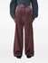 Джинсы широкие ISSEY MIYAKE Brown wide-leg jeans, размер 42