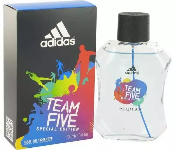 Adidas Team Five 100 мл, Туалетная вода мужская