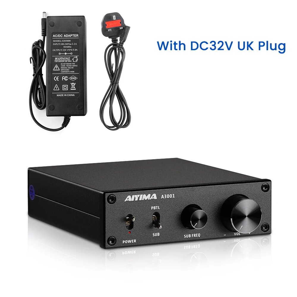 Усилитель Aiyima Audio A3001 TPA3255 300 Вт