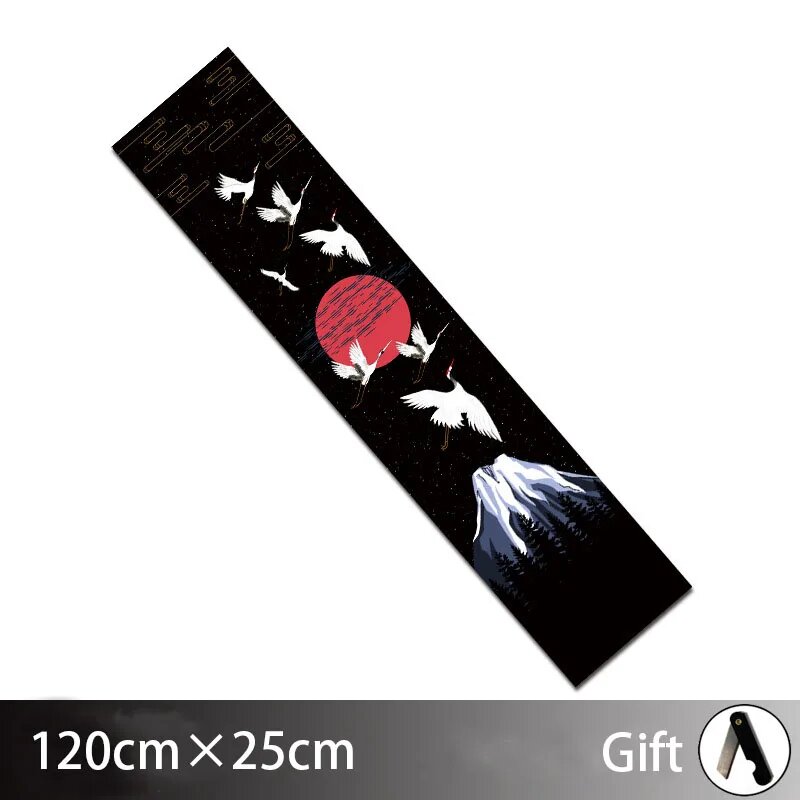 Водостойкая наждачная лента для скейтборда Rocket Board Черный, 19