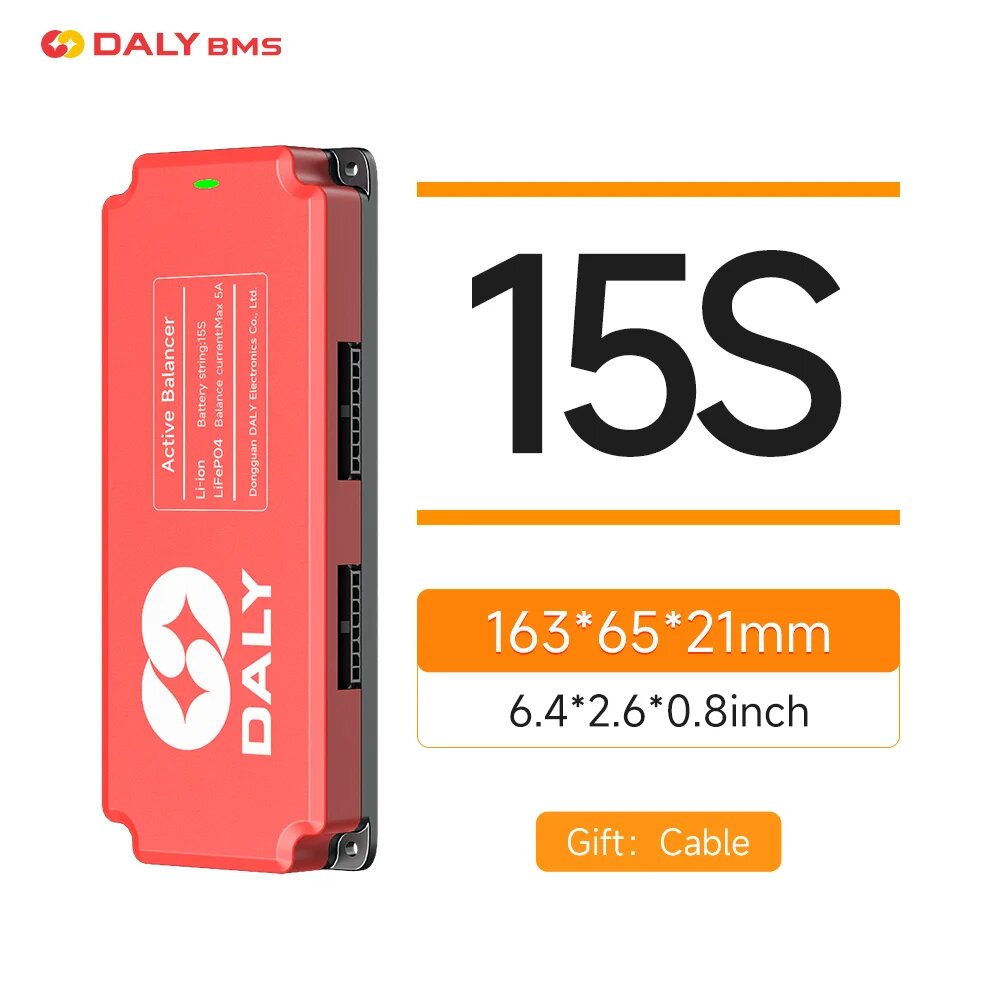 Активный балансировщик Daly BMS 15S 5A Equalizer