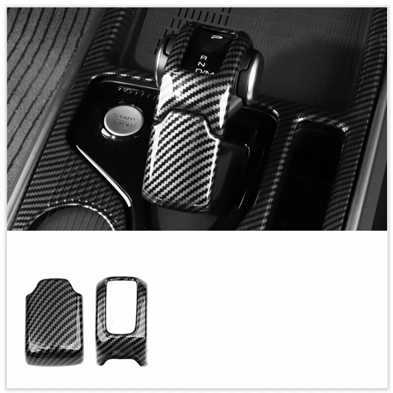 Для Haval H3 2024 2025 автомобильный Стайлинг, центральная панель управления, декоративная рамка из углеродного волокна, защитная нашивка, автоаксессуары option 5-2pcs