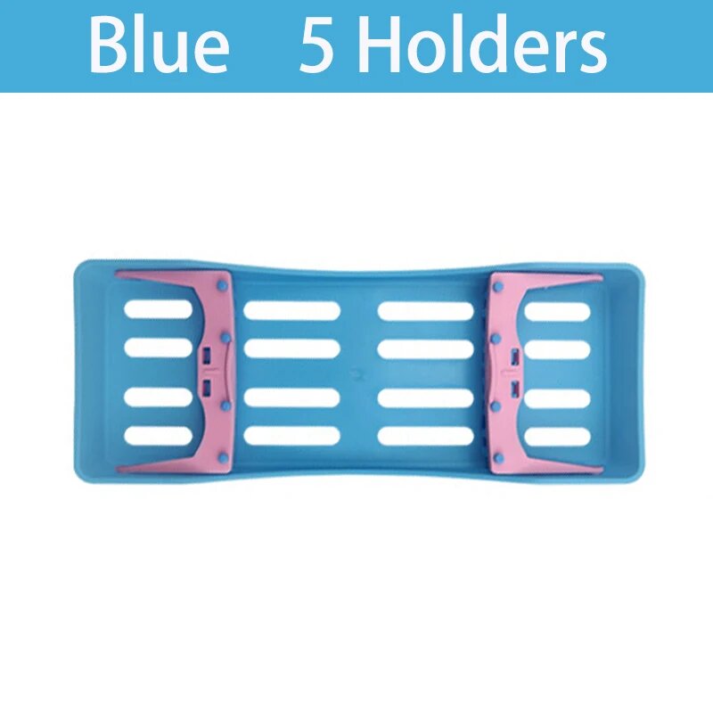 Стоматологическая дезинфекционная коробка Bonito-Dent, Blue, 5 Holders