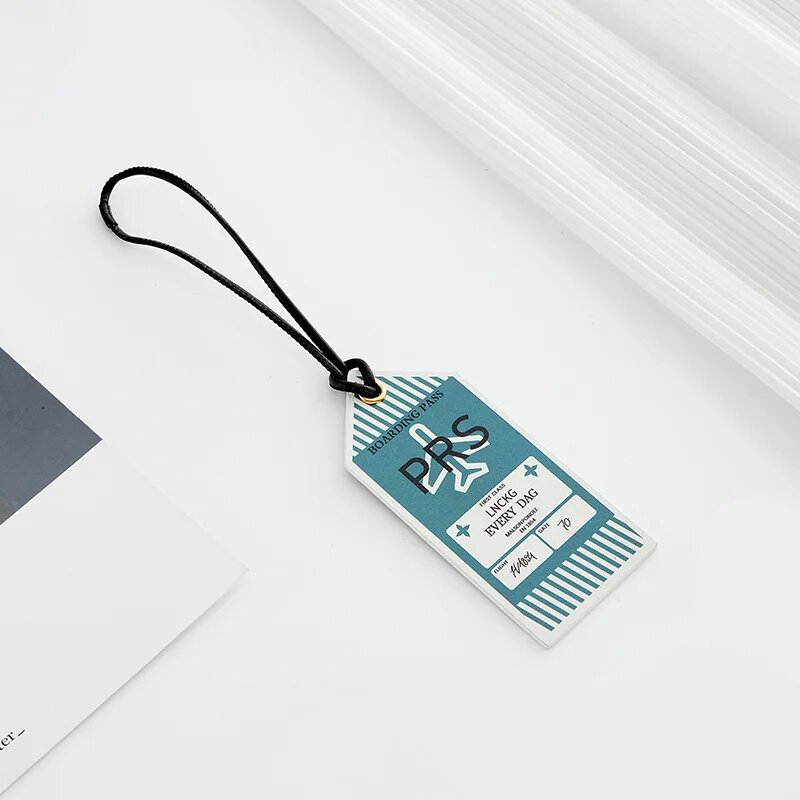 Бирка для багажа Blue Boarding Pass