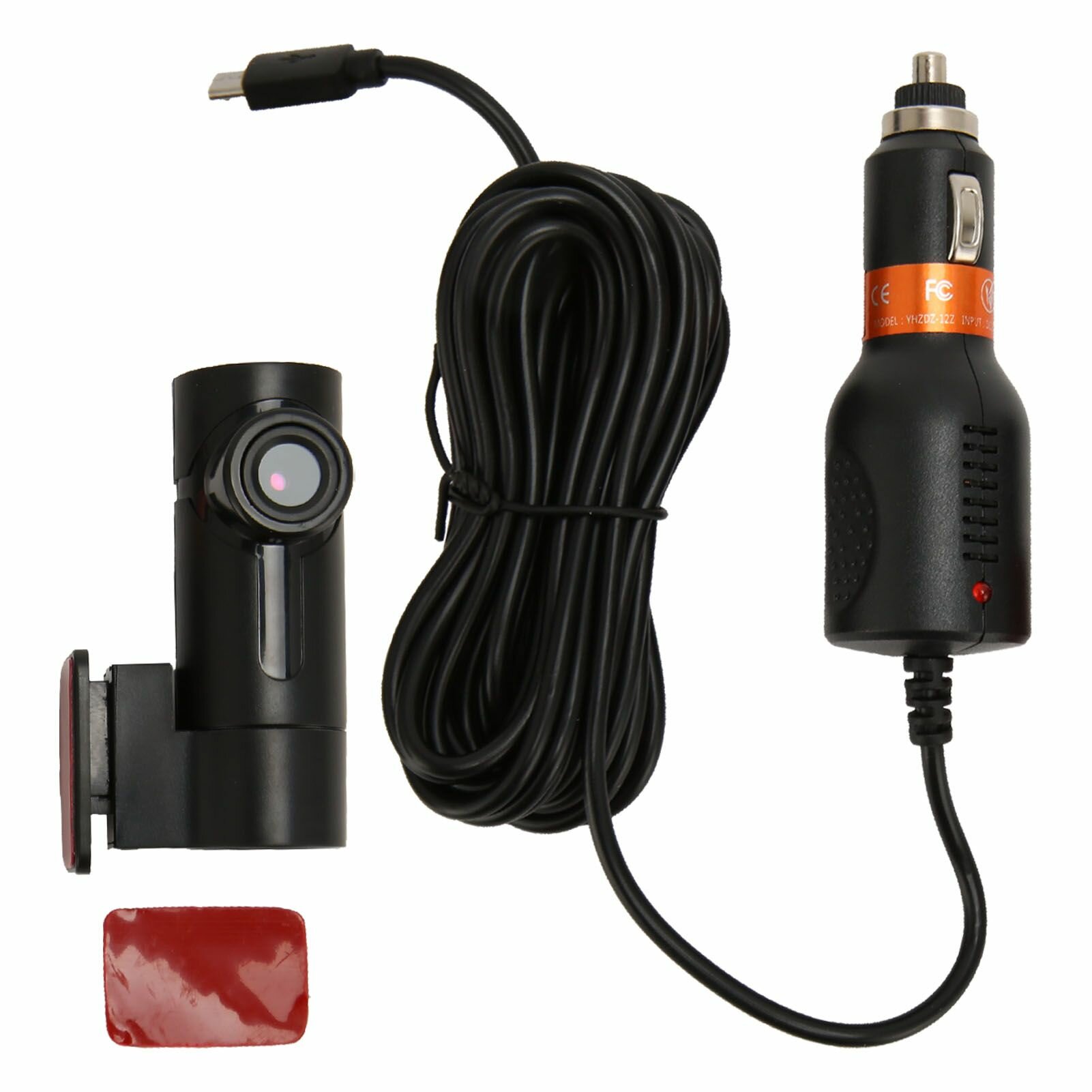 Видеорегистратор WiFi FHD 1080P 360 градусов вращающийся мини-цикловый рекордер с ночным видением для автомобилей, грузовиков, внедорожников