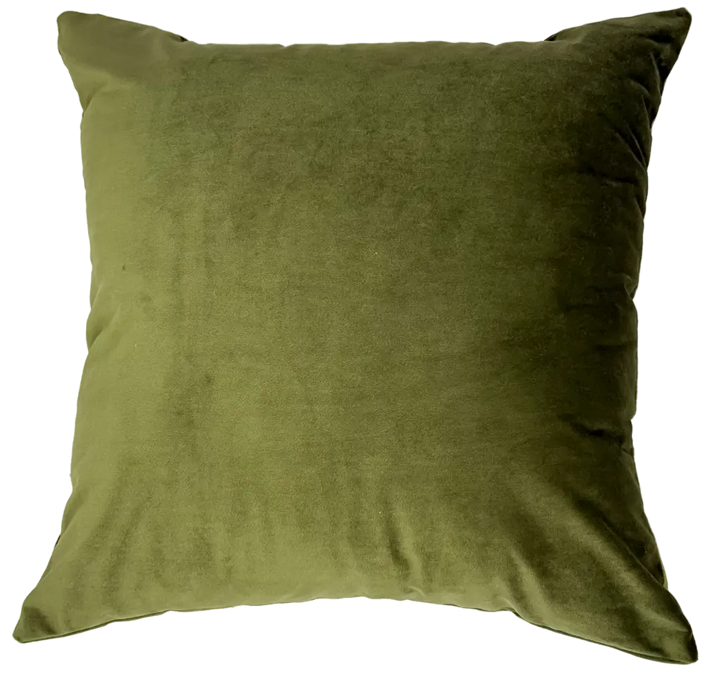 Подушка декоративная Linen Way Tony 45x45 см бархат цвет хаки