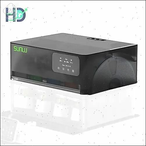 SUNLU Система сушки филамента, электрическая сушилка для нити, поддержка 4 катушек, интеллектуальное управление, совместимость с AMS