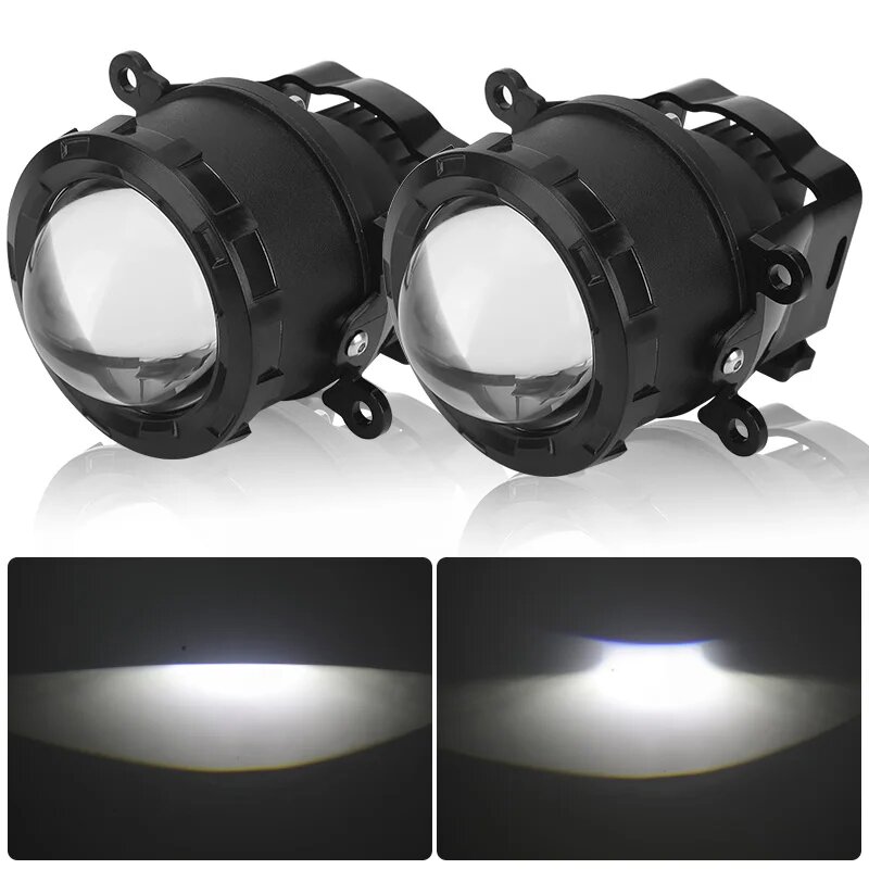 3-дюймовая противотуманная фара с Bi-LED линзой для Citroen C4 Picasso, C5, Mitsubishi Outlander, Pajero 4, Mazda BT50, Peugeot, Renault Fluence