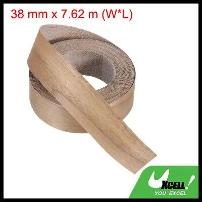 IKEA Кромка мебельная клеевая 38 мм x 7.62 м, темный коричневый для мебели