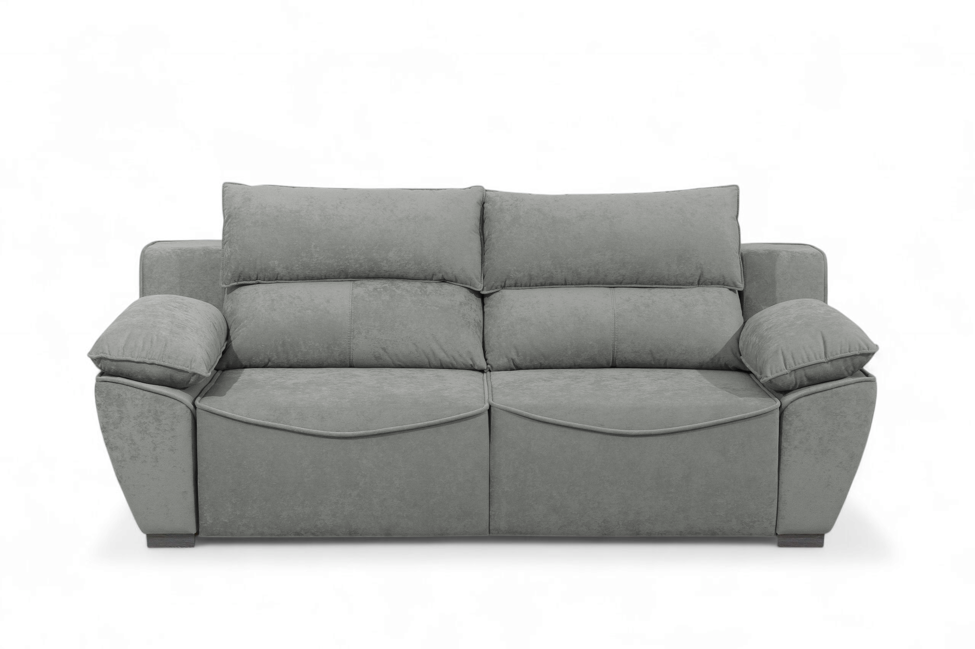 Диван "Релакс" от Линия Стиля, антивандальный велюр, независимый пружинный блок, 253 см x 107 см