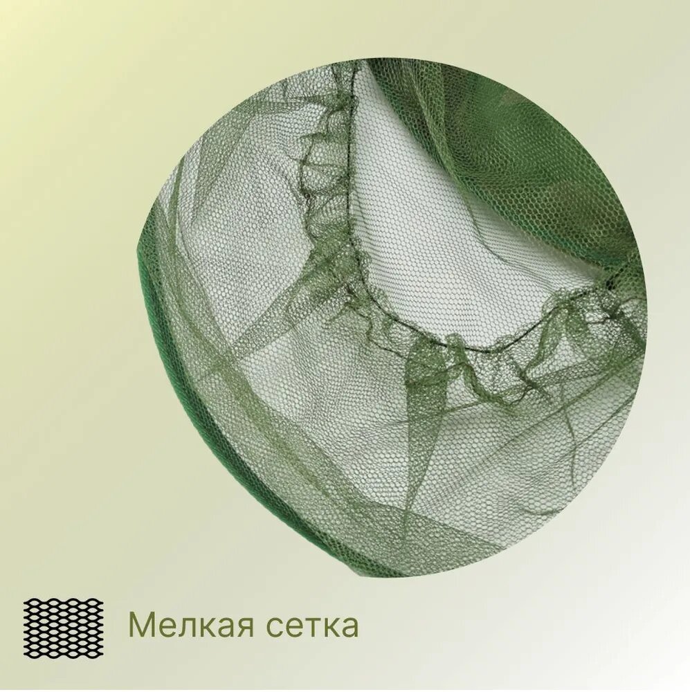 Панама с москитной сеткой от насекомых / Шляпа противомоскитная