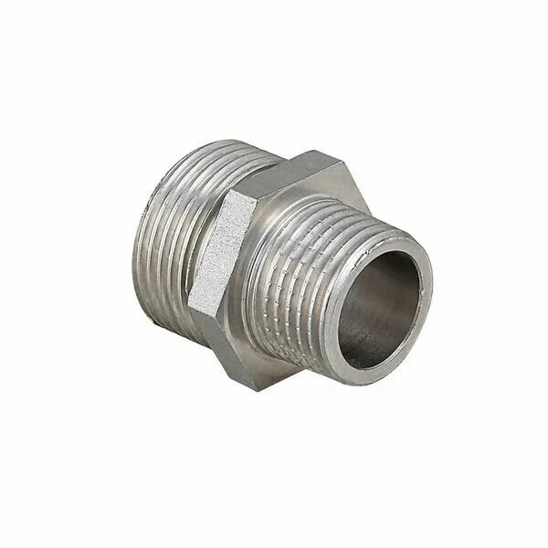 VTr.580. N.0805 Фитинг резьбовой ниппель переходной 1 1/2" х 3/4"