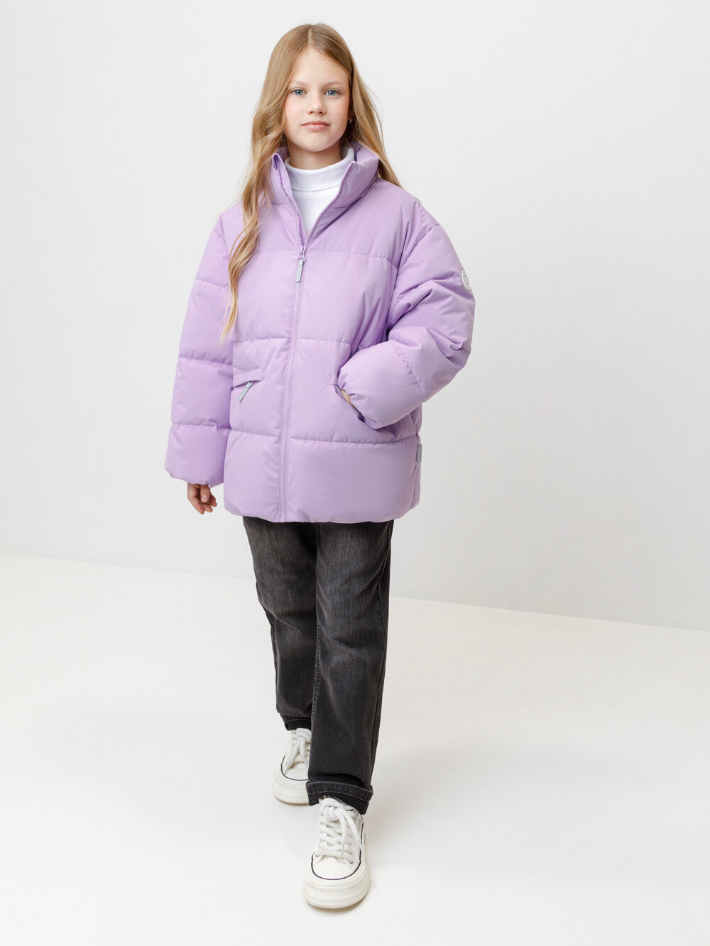 Куртка утепленная для девочки, демисезон