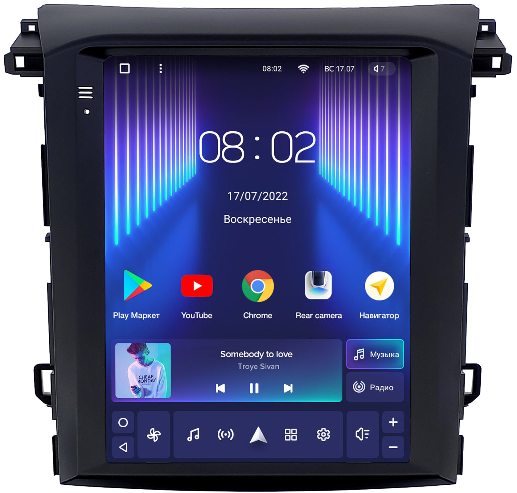 Штатная магнитола Subaru XV 2, Forester 5, Impreza 5, Crosstrek 2 2016-2024 Teyes TPRO 2 DS (Tesla) 9.7" 4/32 RM-1312-108 Android 10 (4G-SIM, DSP, QLe