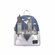 Рюкзак Harry Potter Hogwarts Backpack, для девочек, ABS пластик, 24x22x15 см, бе...