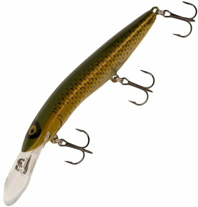 Воблер троллинговый, модель SORCERER, фирма Halco, длина 125мм, вес 20гр, заглубление до 8м