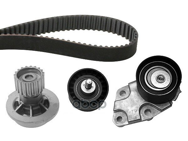 Комплект ГРМ с помпой DAEWOO AVEO/CRUZE/LACHETTI 1.4/1.6 2000=> (2 ролика+ремень 127з.) Ina арт. 530 0332 30