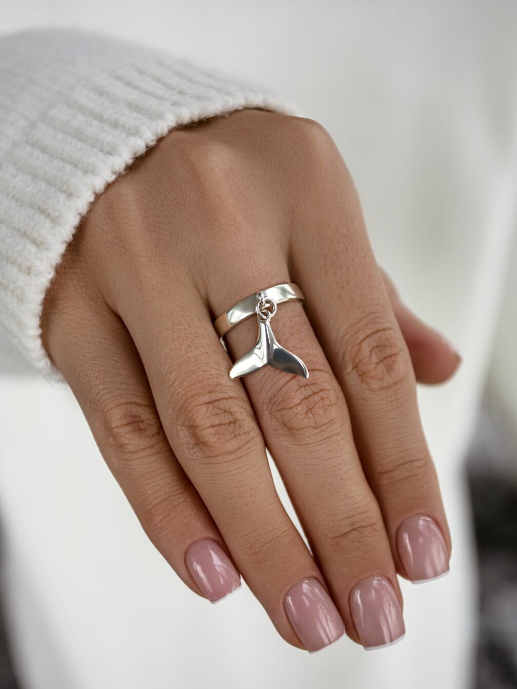 Кольцо, серебро, 925 проба