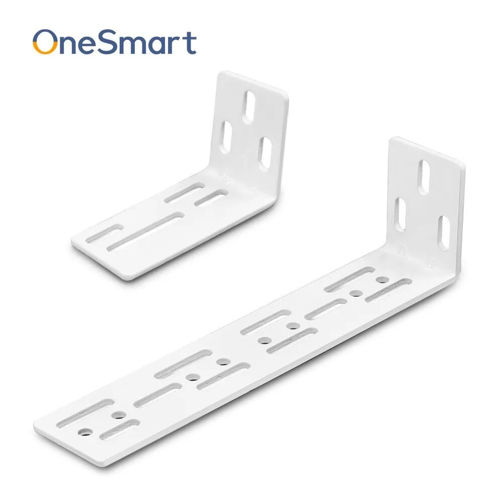 Код поддержки карниза для штор Onesmart настенный кронштейн для однослойного и двухслойного бокового крепления