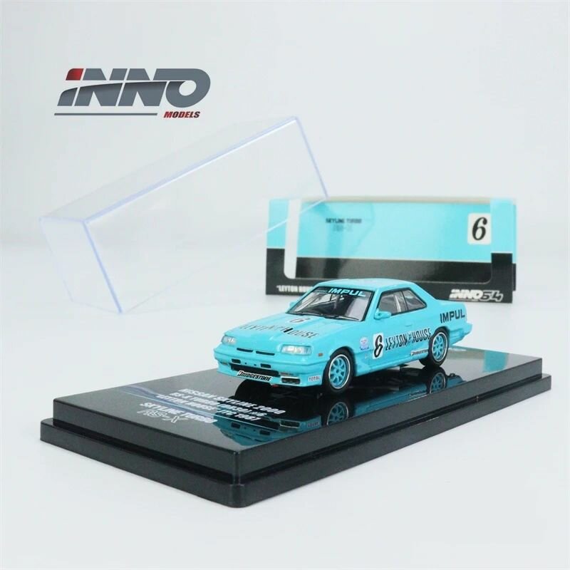 Машинка коллекционная INNO NISSAN SKYLINE 2000 Turbo RS-X HR31 64INC0331
