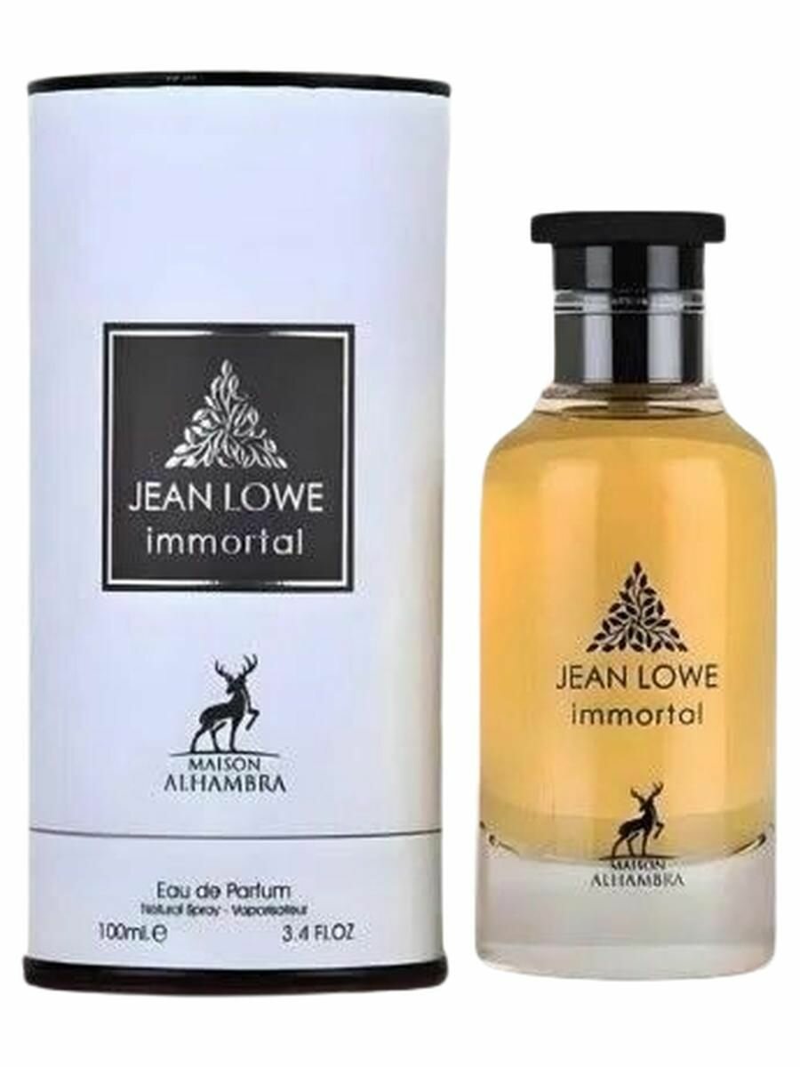 Парфюмерная вода Maison Alhambra "Jean Lowe Immortal", восточная, унисекс, 100мл