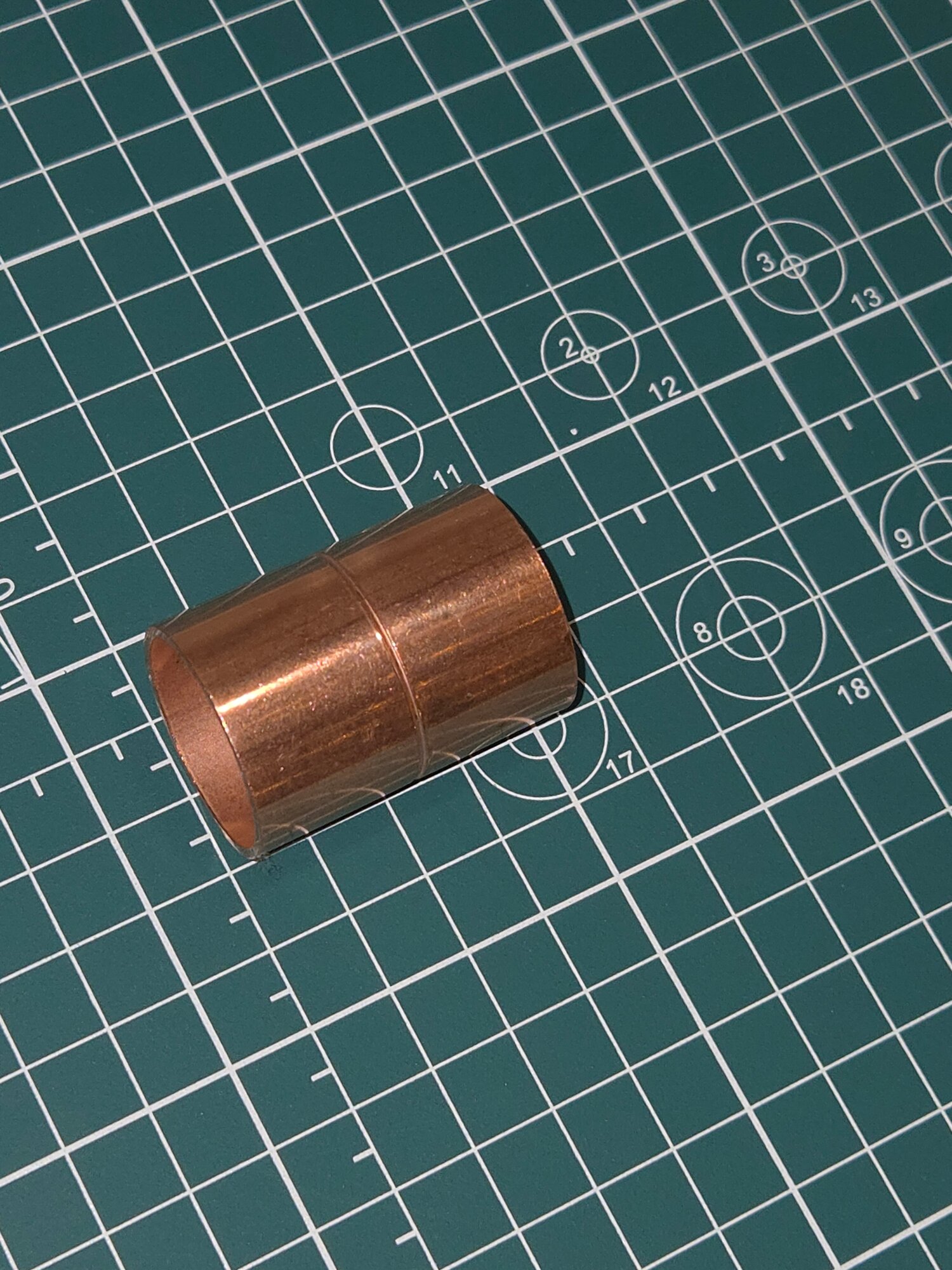 Муфта медная под пайку 1" (25.4 мм)