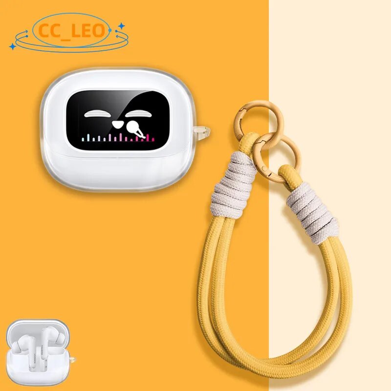 Чехол UGREEN для наушников EchoBuds Magic, прозрачный, цвет 6