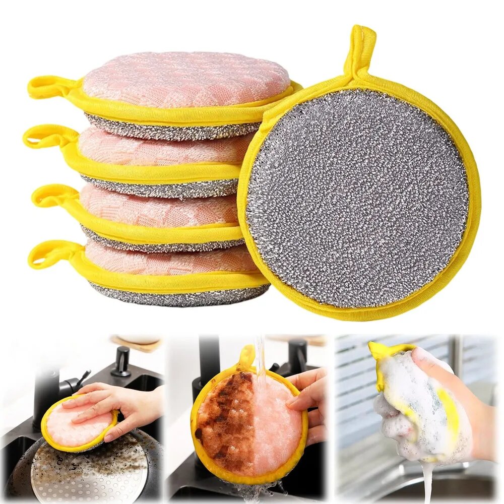 Губка LYX210707336-RUl-LY1218, Нейлон, 5 шт.