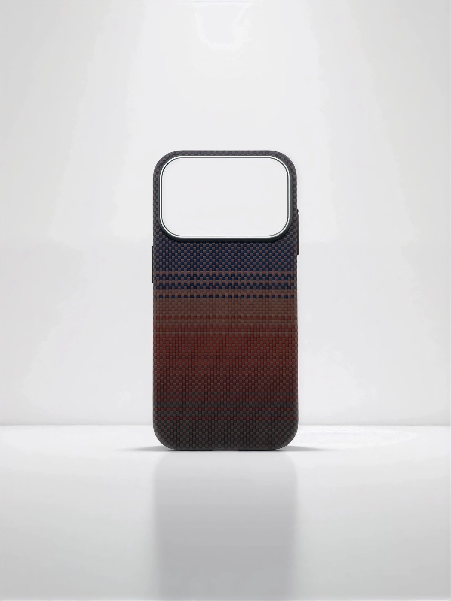 Чехол для iPhone 17 Pro из карбона с поддержкой беспроводной зарядки MagSafe, тонкий противоударный карбоновый кейс