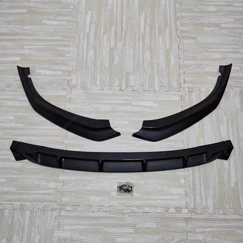 Автомобильный передний бампер, спойлер, сплиттер, диффузор для BMW 5 серии G30 G31 520i 530i 540i M-Sport 2017-2020, кузовные комплекты, тюнинг, черный