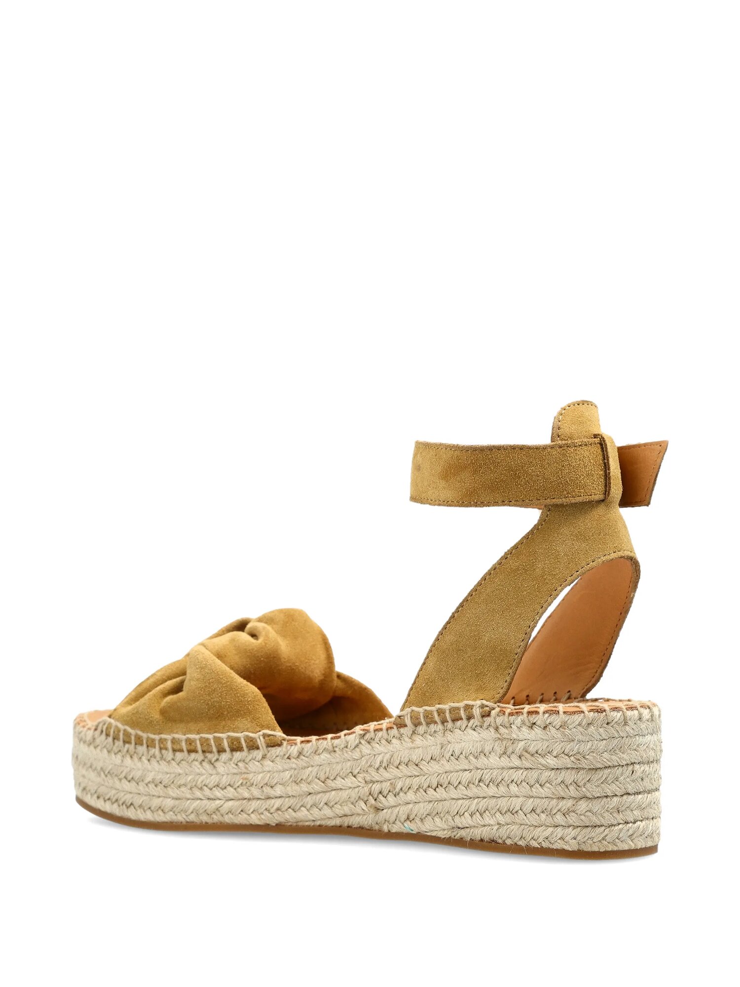 Кроссовки ODISSI Knot ankle strap sneakers, размер 38, светло-желтый — фото 1