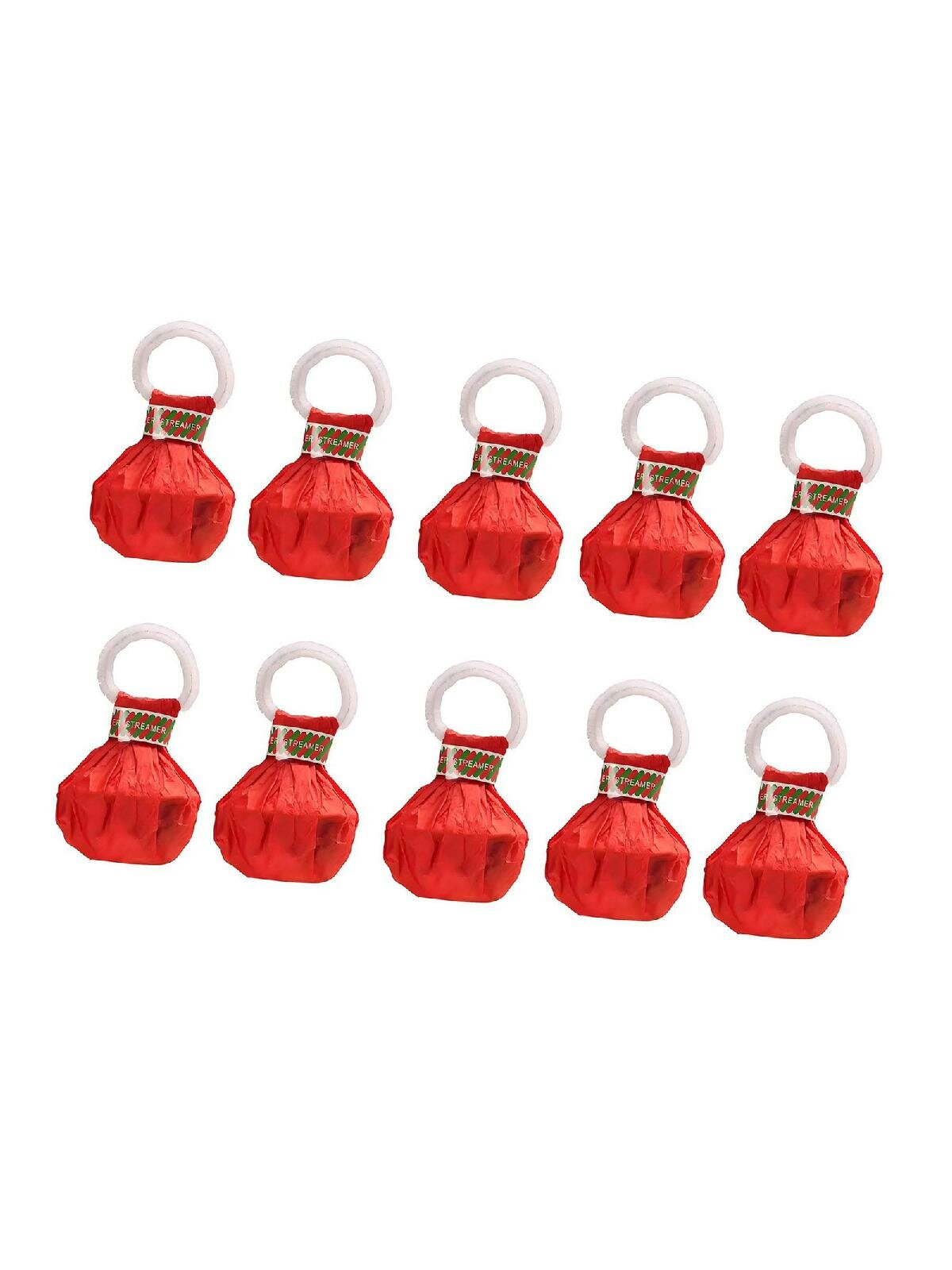 10 штук разноцветных серпантинов для конфетти Поппер для празднования